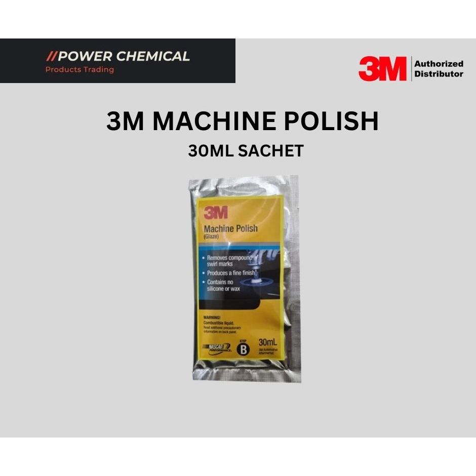 STEP 2 MACHINE POLISH 3M SACHET(30ml) | Shopee Philippines