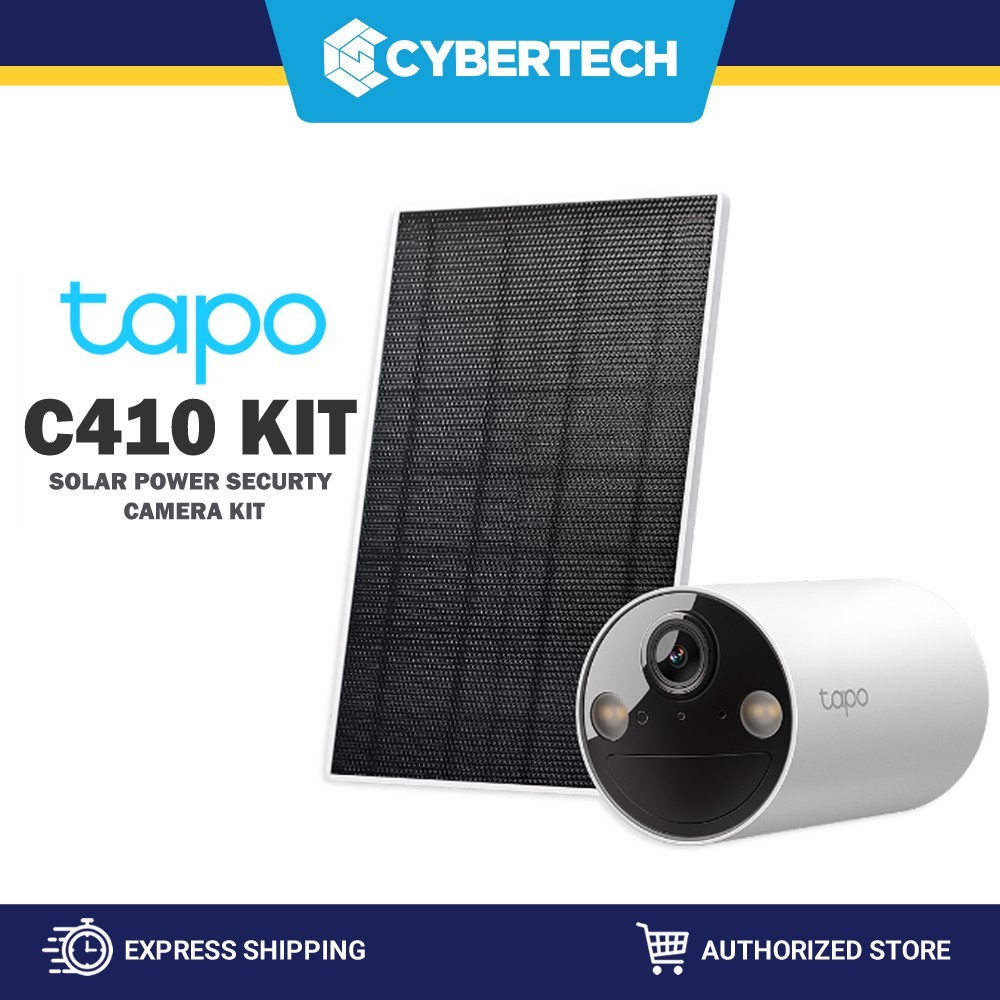 Cybertech TP-Link Tapo C410 KIT Solar-Powered Security Camera Kit (1 × ...