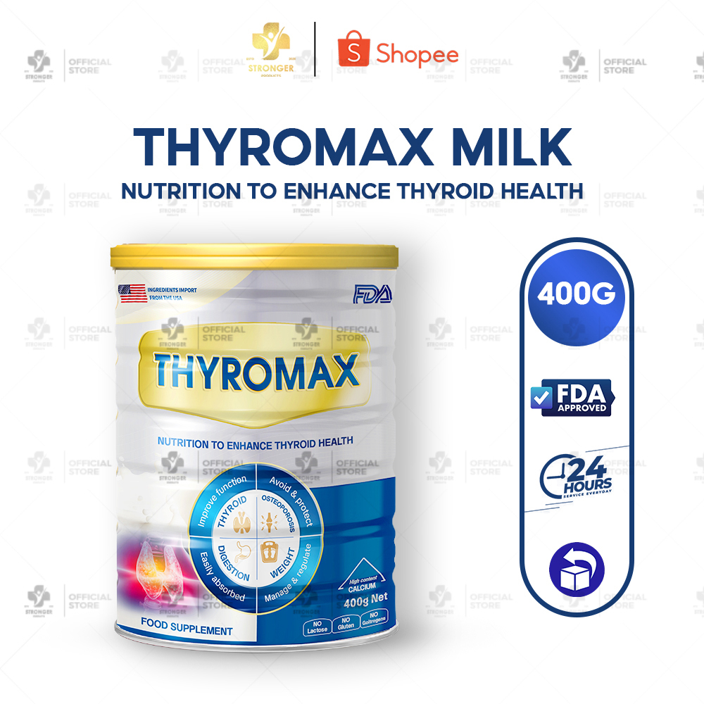 C Thyromax Milk supports the thyroid gland 400g | Shopee Philippines