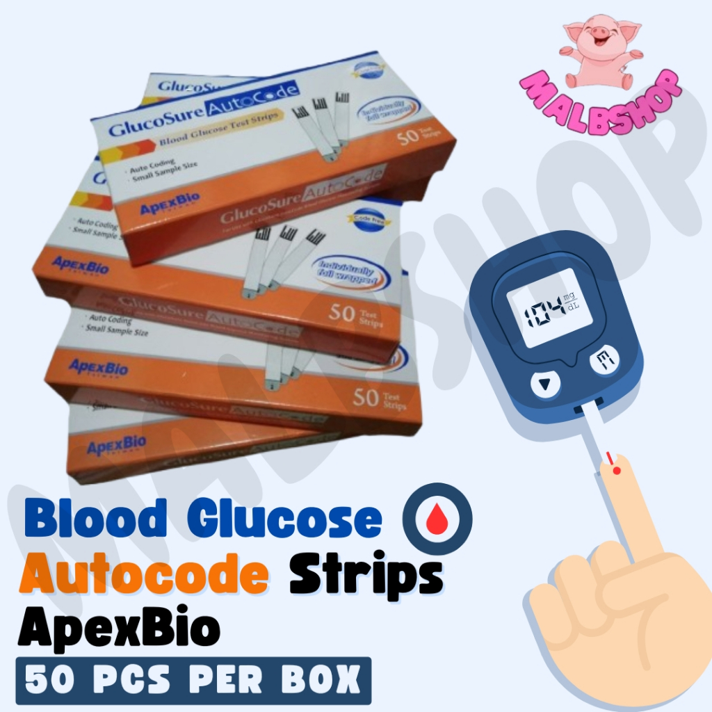 Blood Glucose Test Strips Glucosure Autocode Strips Blood Glucose Test ...
