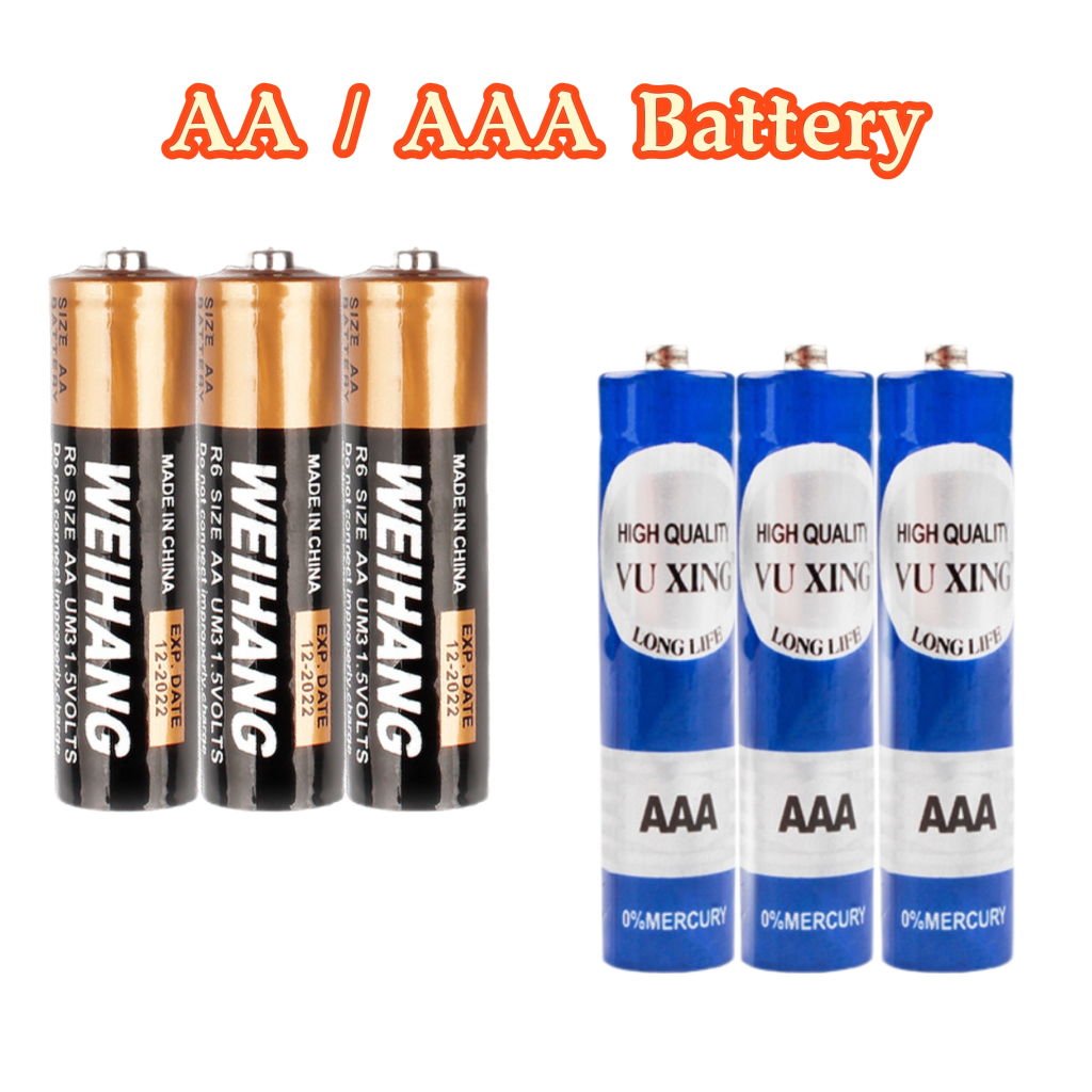2/4pcs Original Battery Set AA/AAA Battery Set | Shopee Philippines