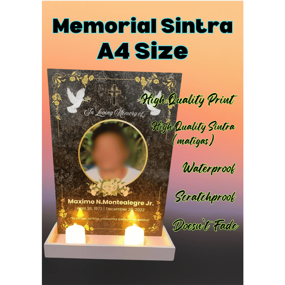 Memorial Sintra - A4 size - Lapida | Shopee Philippines
