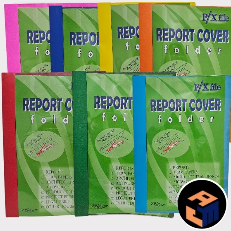 Report Cover File Folder with Built in Fastener | Shopee Philippines
