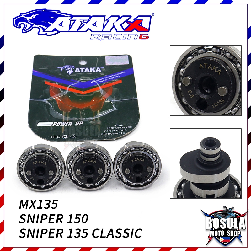 ATAKA Cam Shaft Racing Sniper 150 Sniper 135 Classic MX135 LC135 Racing ...