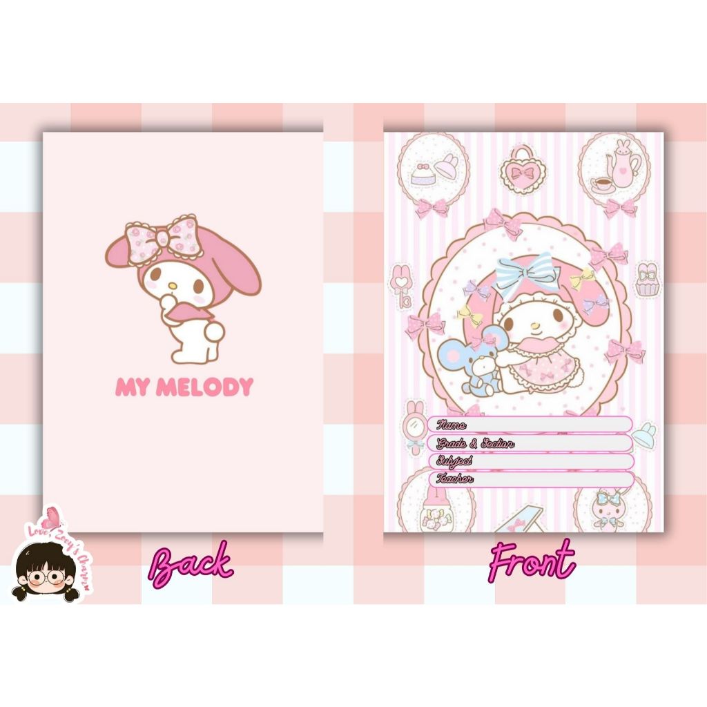 MY MELODY A5 NOTEBOOK STAPLED WRITING AND COMPOSITION | Shopee Philippines