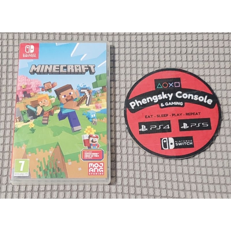 Minecraft (nintendo switch game) [physical game] | Shopee Philippines
