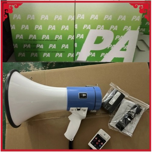 Dakota by Big Rechargeable Megaphone with Siren/ Record / USB / SD Slot ...