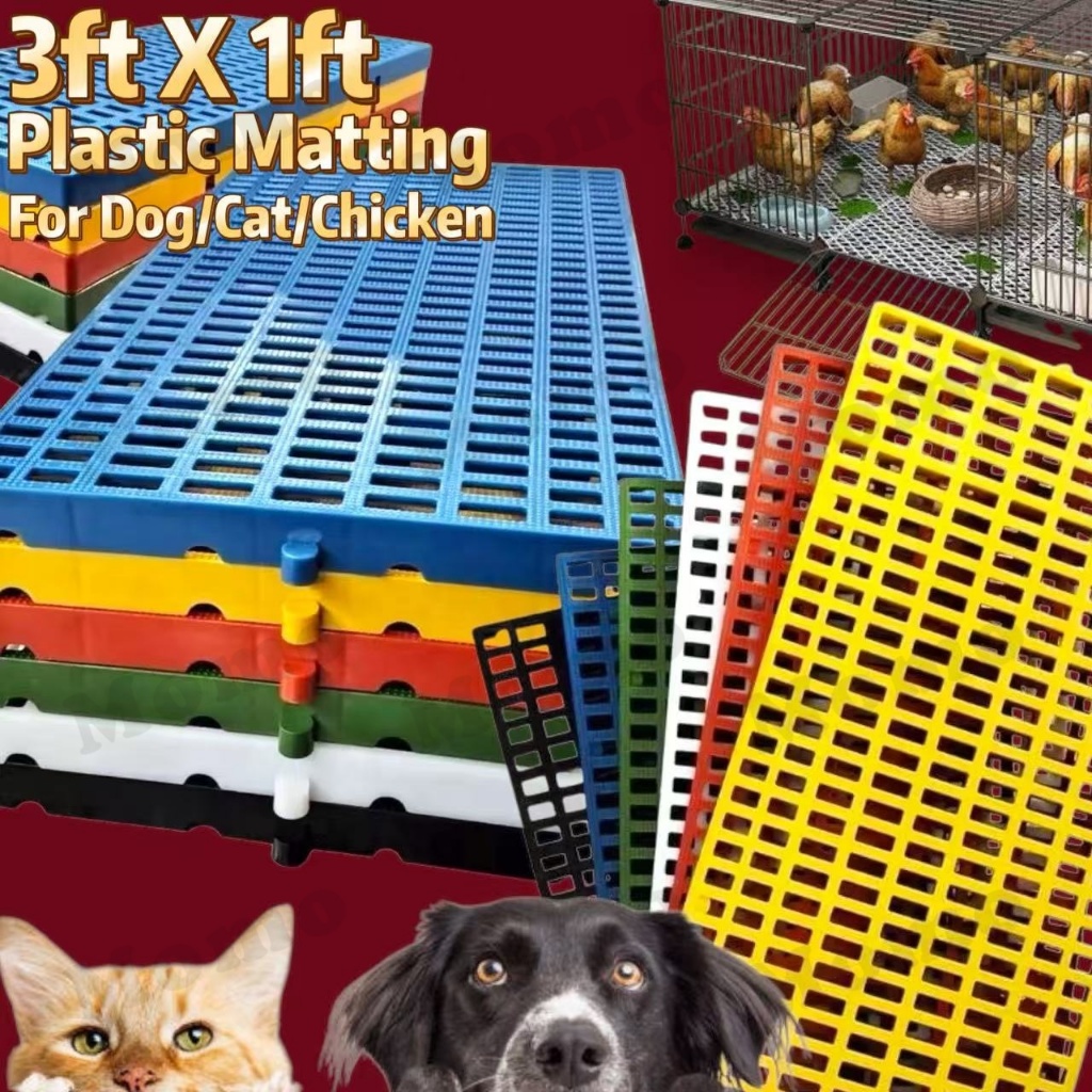 Momo 1x3 FT heavy duty plastic matting for dog matting plastic floor ...
