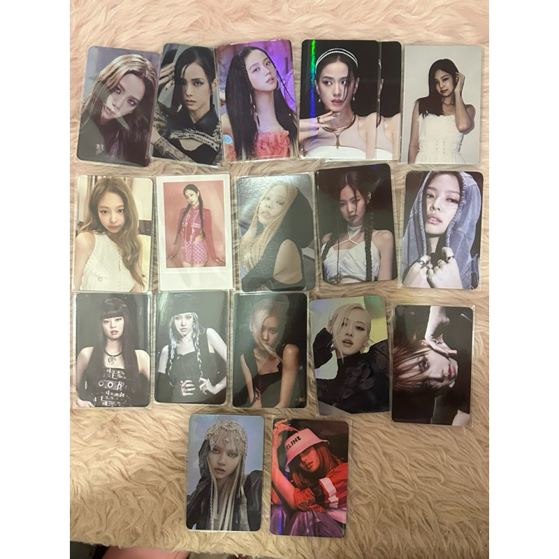 Blackpink Official Photocards (The Album, Born Pink Album and POB Pcs ...