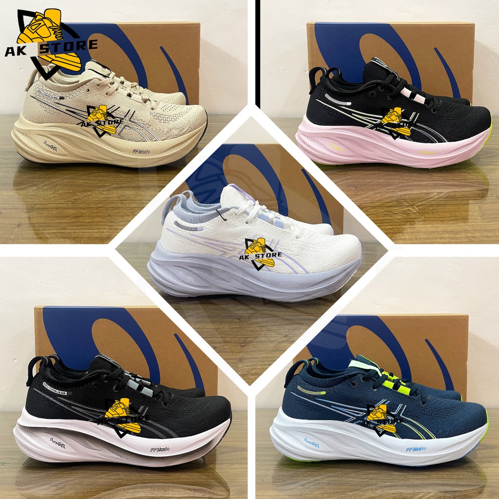 AK-Sports Actural Photo As*ics Gel-Nimbus 26 Running Shoes For Woman ...