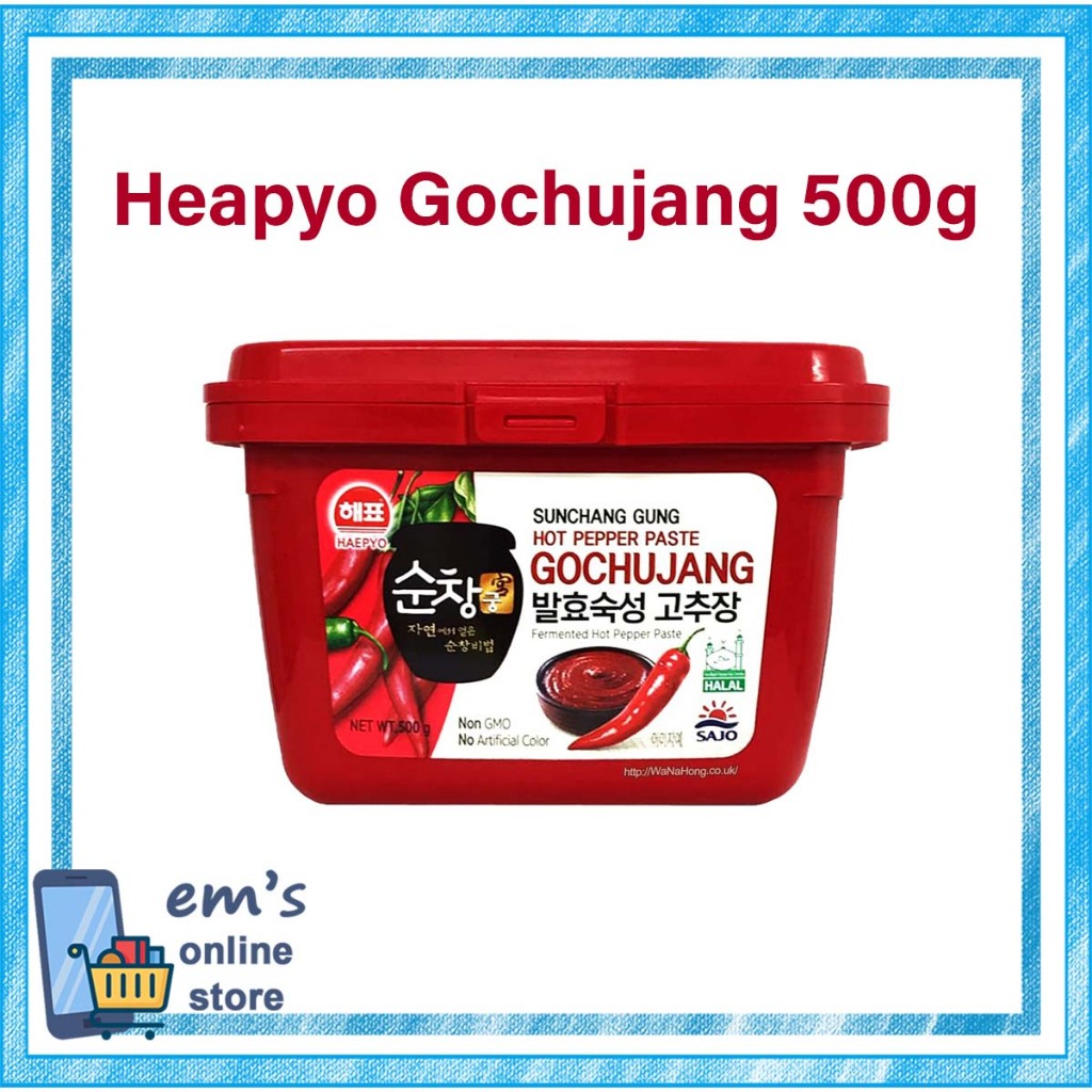 Haepyo Gochujang Seasoned Chili Paste 500g | Shopee Philippines