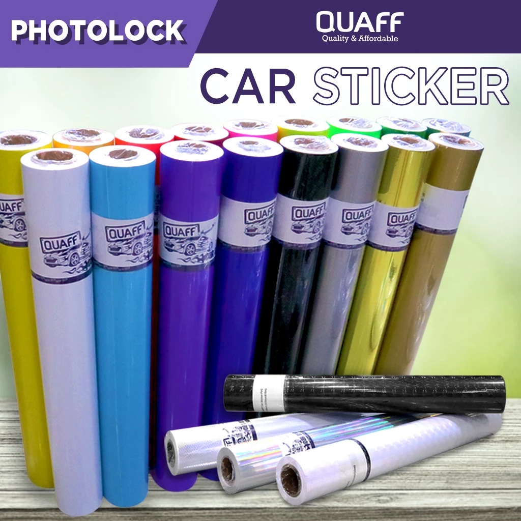 1 Roll QUAFF Car Sticker Self Adhesive Decals for Outdoor Designs and ...