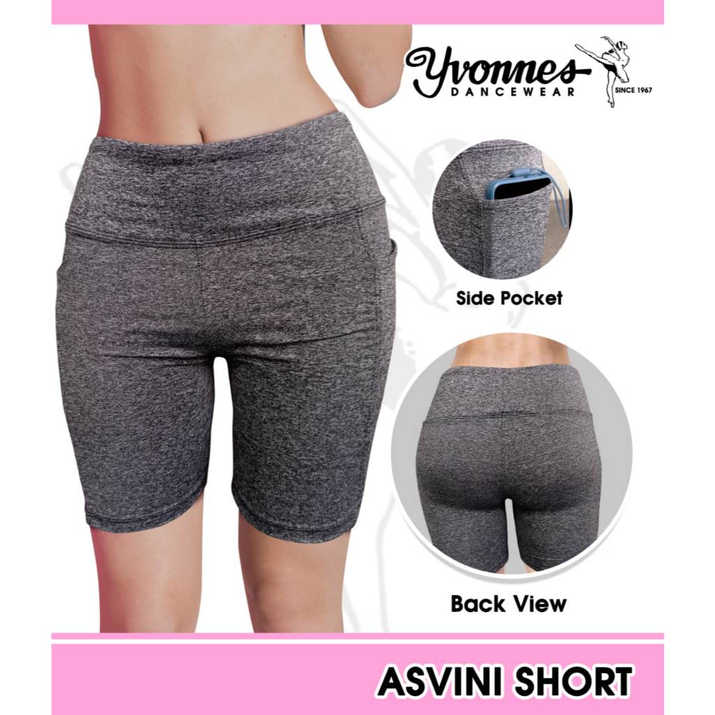 Yvonne's Women's Asvini Spandex Shorts | Shopee Philippines