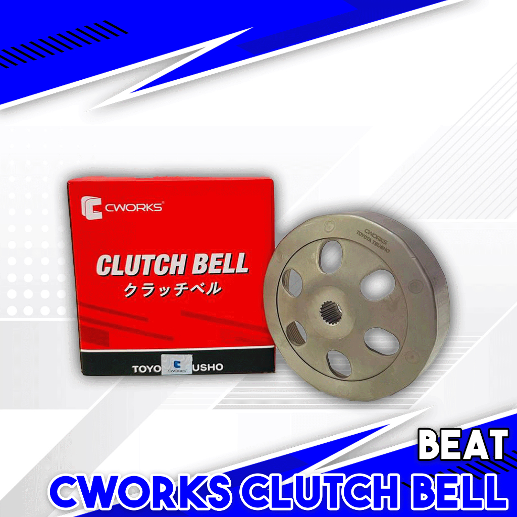 CWORKS CLUTCH BELL FOR NMAX/AEROX/BEAT/MIO 125/M3/CLICK/MIO SPORTY ...