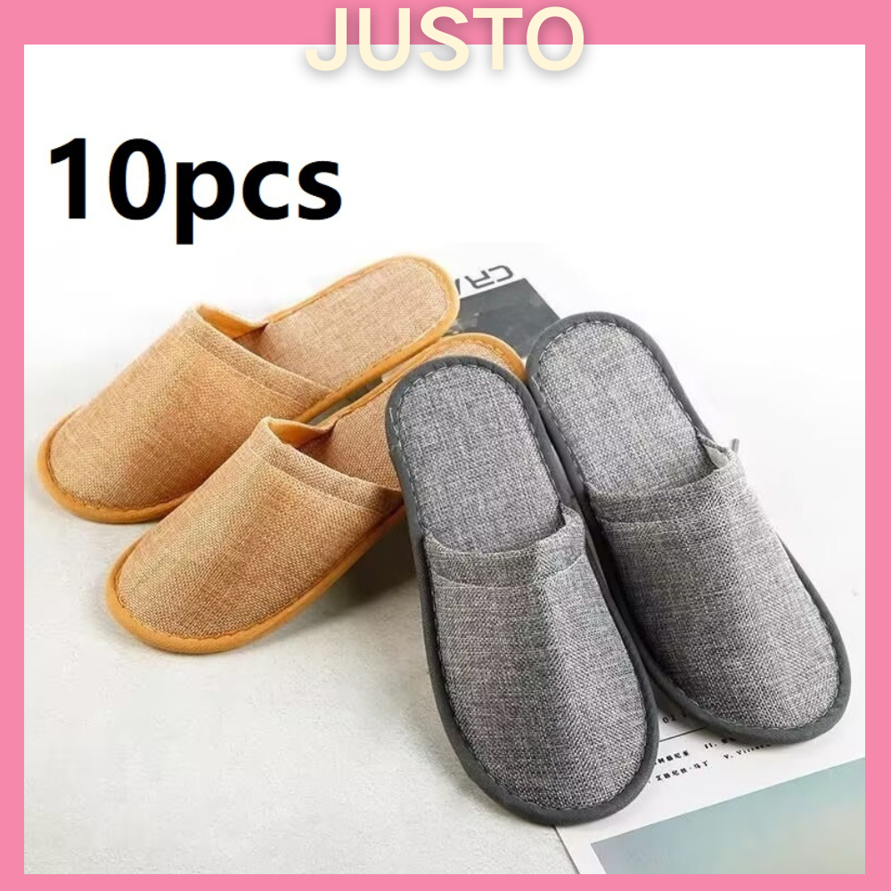 10 Pairs Indoor Slippers House Slippers Indoor Slippers for Men Women ...