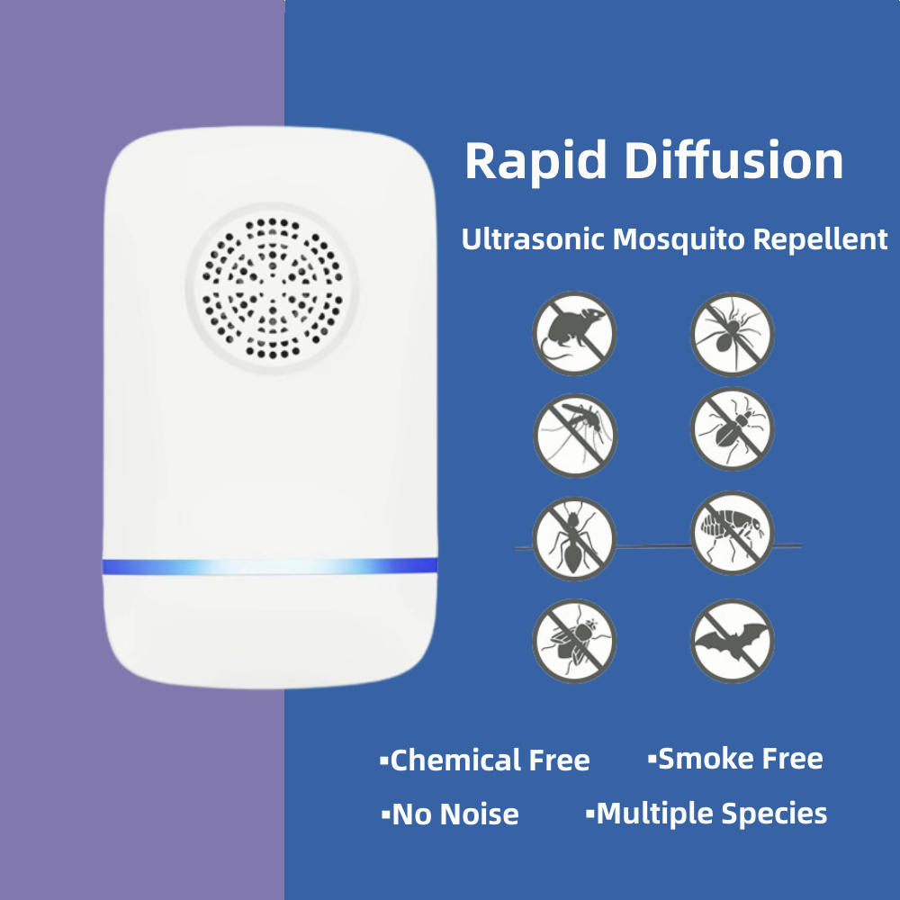 Electric Ultrasonic Insect Repellent Portable Repeller Mosquito Mouse ...