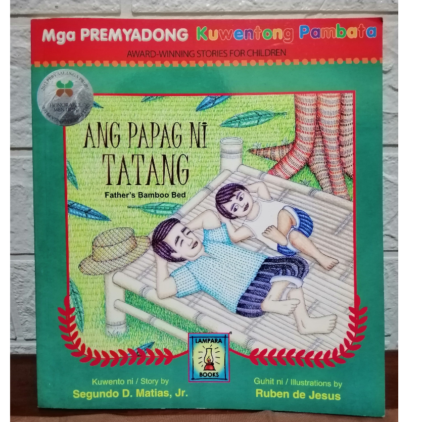 Ang Papag ni Tatang Stories With Moral Values (English with Tagalog ...