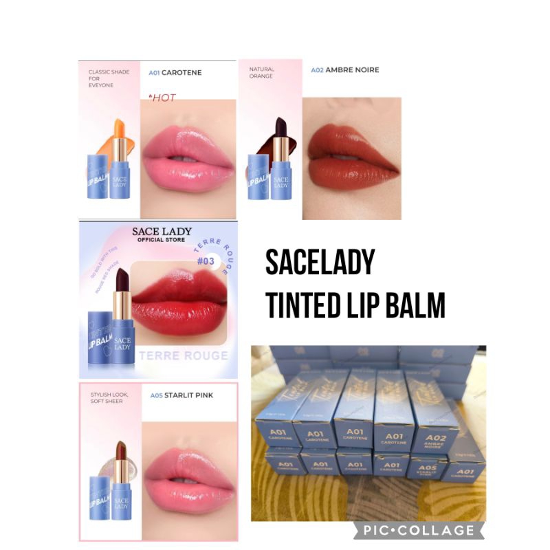 Sace Lady Tinted Lip Balm | Shopee Philippines