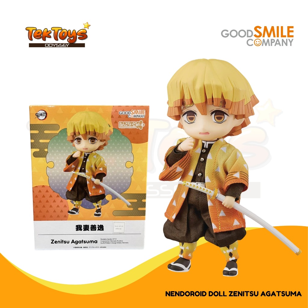 ORIGINAL GOOD SMILE COMPANY - DEMON SLAYER - NENDOROID DOLL ZENITSU ...