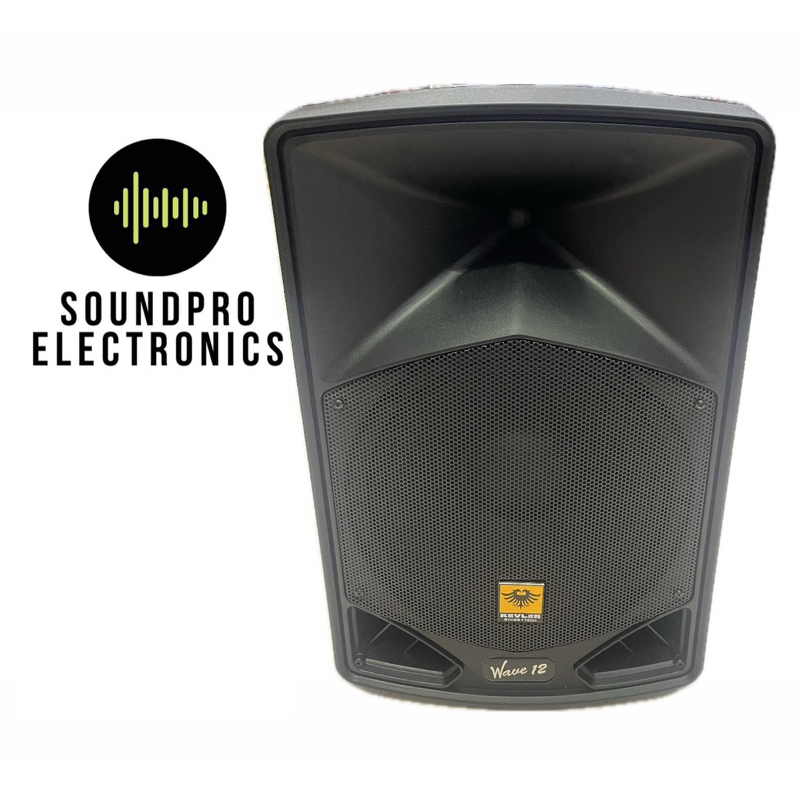 1Pc Kevler WAVE-12 12” 500watts Passive 2 Way Bass Speaker FREE 5m Spkr ...