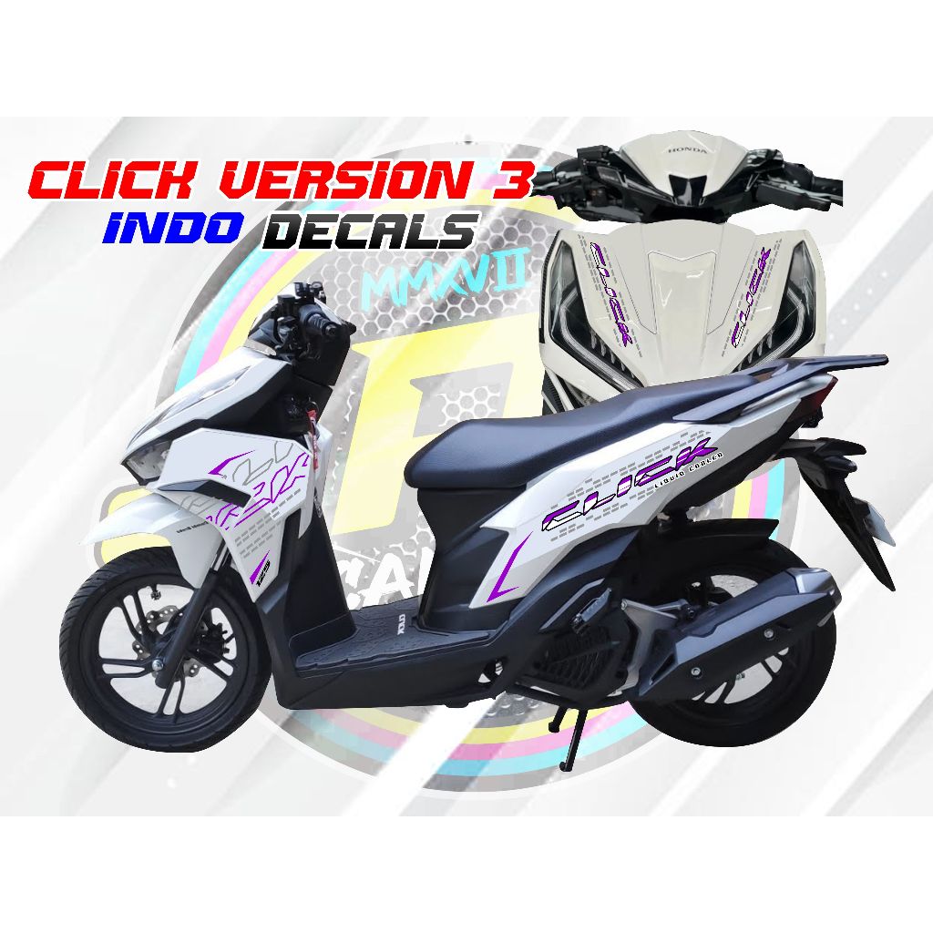 HONDA CLICK INDO INSPO HIGH QUALITY DECALS STICKER | Shopee Philippines