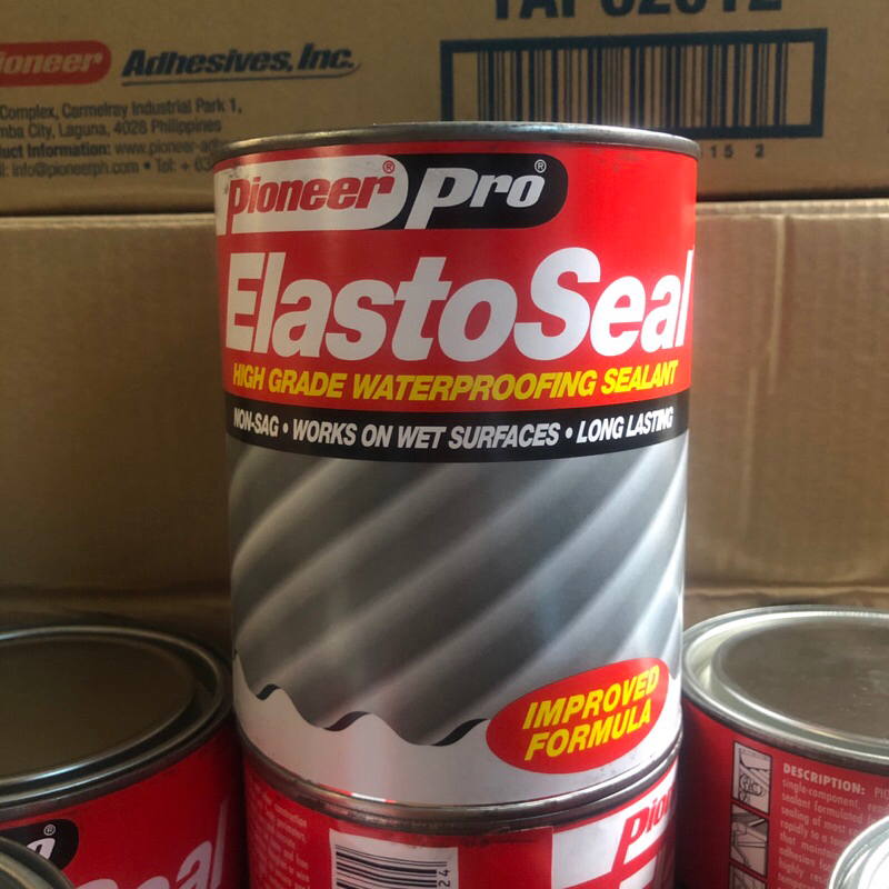 Pioneer Elastoseal High Grade Waterproofing Sealant Cans 1 Liter | Shopee Philippines
