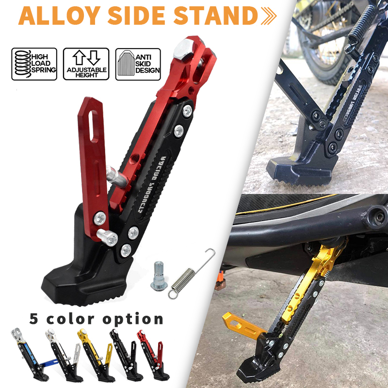 Honda Click Motorcycle Side Stand Adjustable Foot Side Support CNC Full ...