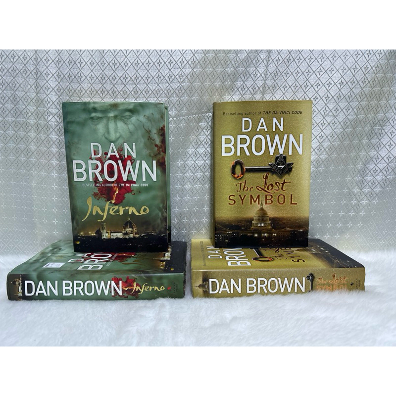 Preloved DAN BROWN Books | Inferno | The Lost Symbol | Hardbound ...