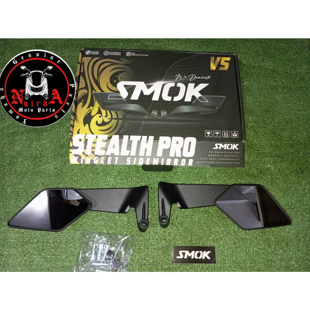 SMOK STEALTH PRO WINGLET SIDE MIRROR UNIVERSAL | Shopee Philippines