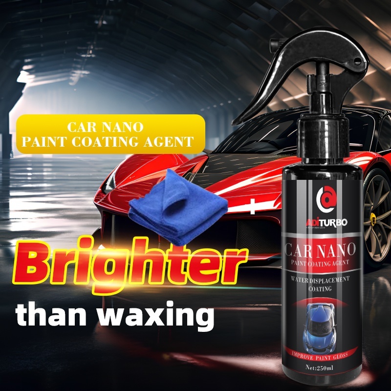 Car Wax Spray and Polish Two-in-one Coating Auto Car Wash and Wax Hydrophobic Nano Ceramic ...