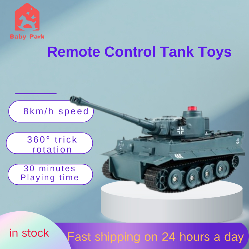 Military Battled Tank toys 2.4G Rechargeable Armoured Fighting Shooting ...
