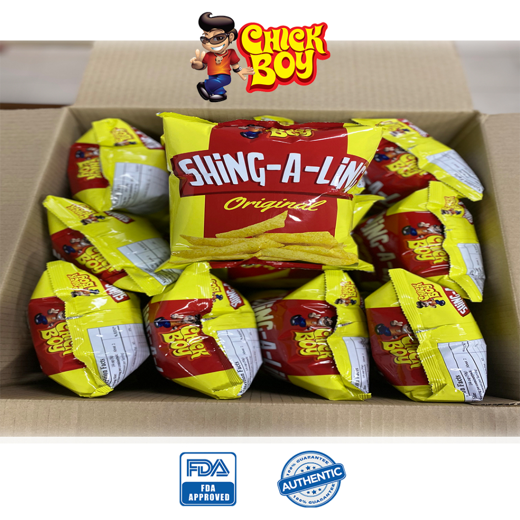 ChickBoy Shing A Ling - Original (65g, 24pcs) | Shopee Philippines