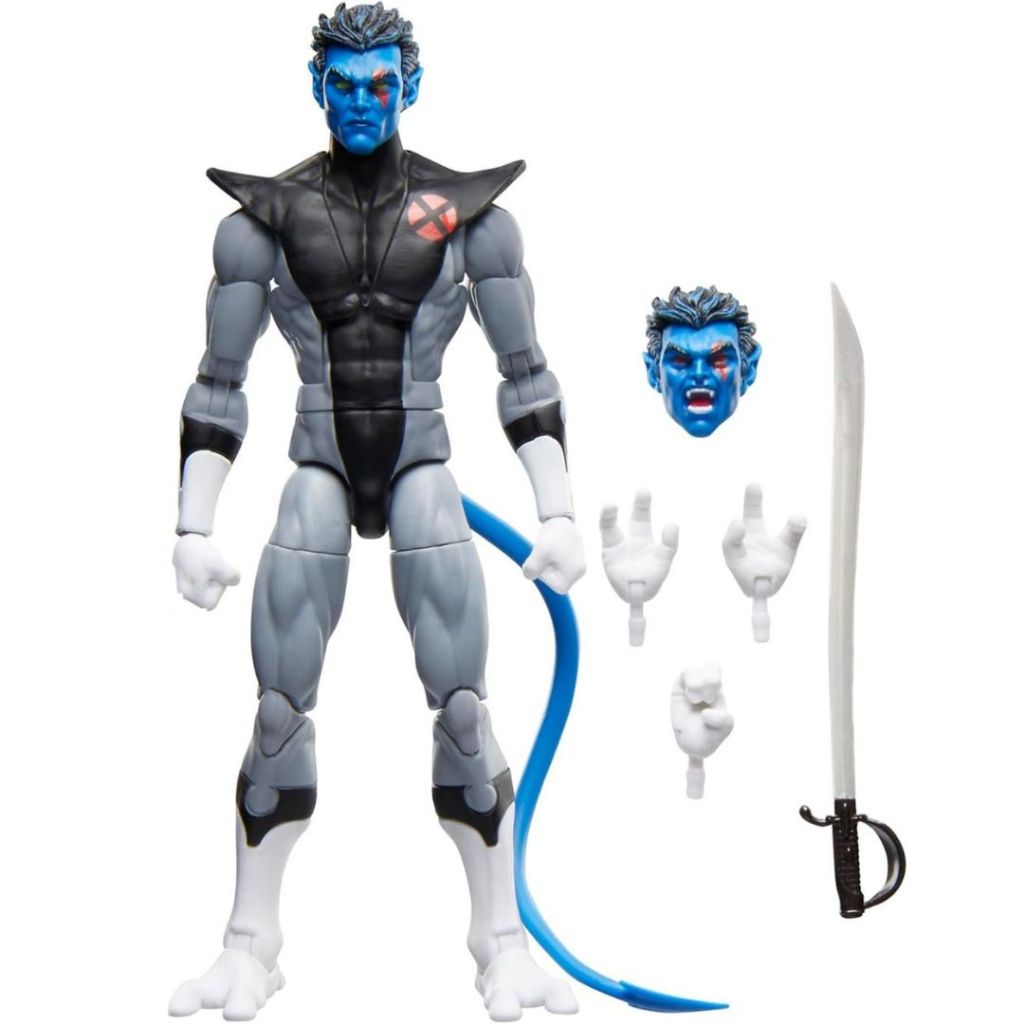 MARVEL Legends Series Nightcrawler, X-Men Comics (Nemesis Wave) 6 ...