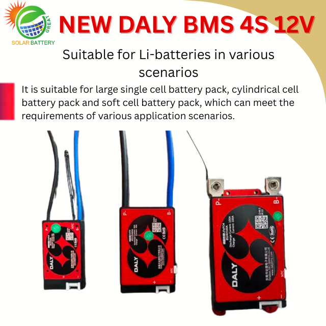 NEW DALY BMS 4S 12V 10A 15A 20A 30A 40A 50A 60A LiFePO4 Battery Management System | Shopee ...