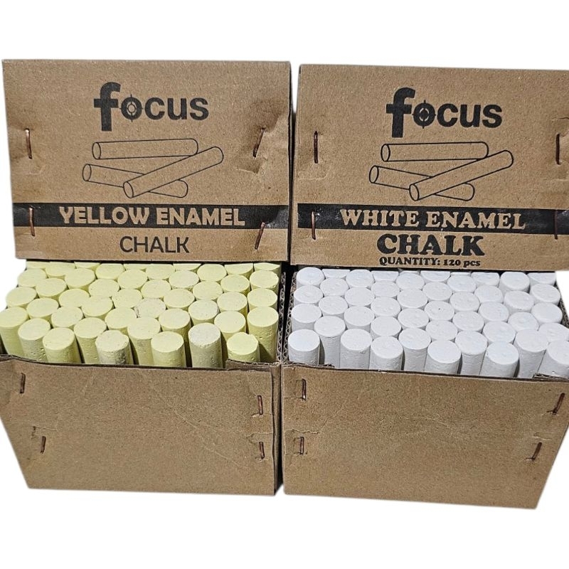 Focus Enamel Chalk 120 Pieces | Shopee Philippines