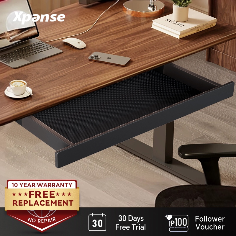 Xpanse Under Desk Drawer 40CM/60CM Home Hidden Storage Box For Standing ...