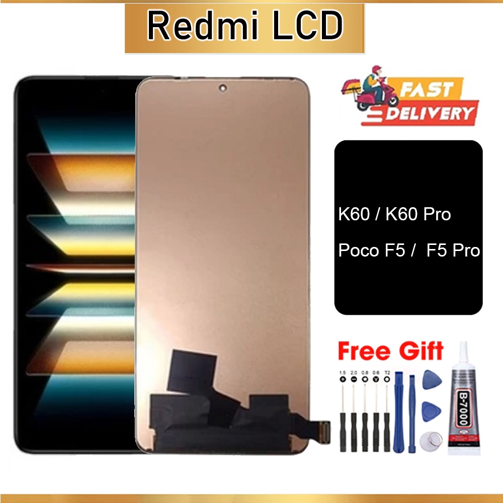 UMI For Redmi K60 / K60 Pro /Xiaomi Poco F5 / F5 Pro LCD Display Touch ...