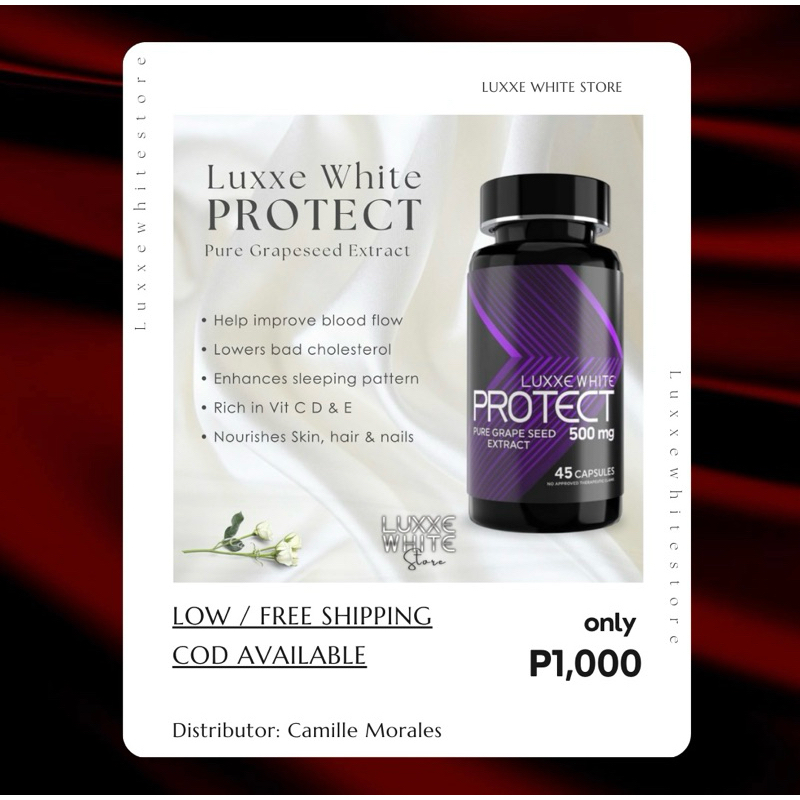 LUXXE WHITE PROTECT (Pure Grapeseed Extract) | Shopee Philippines