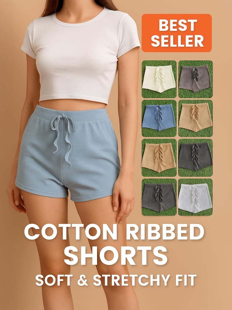 Calliah Chill Shorts High Quality Thick Ribbed Shorts | Shopee Philippines