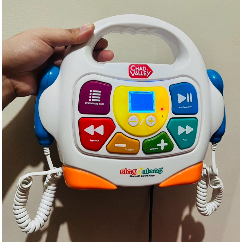 Chad Valley Sing Along Bluetooth & MP3 Player | Shopee Philippines