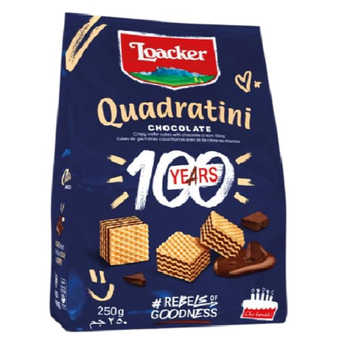Loacker Quadratini Kakao 250g | Shopee Philippines