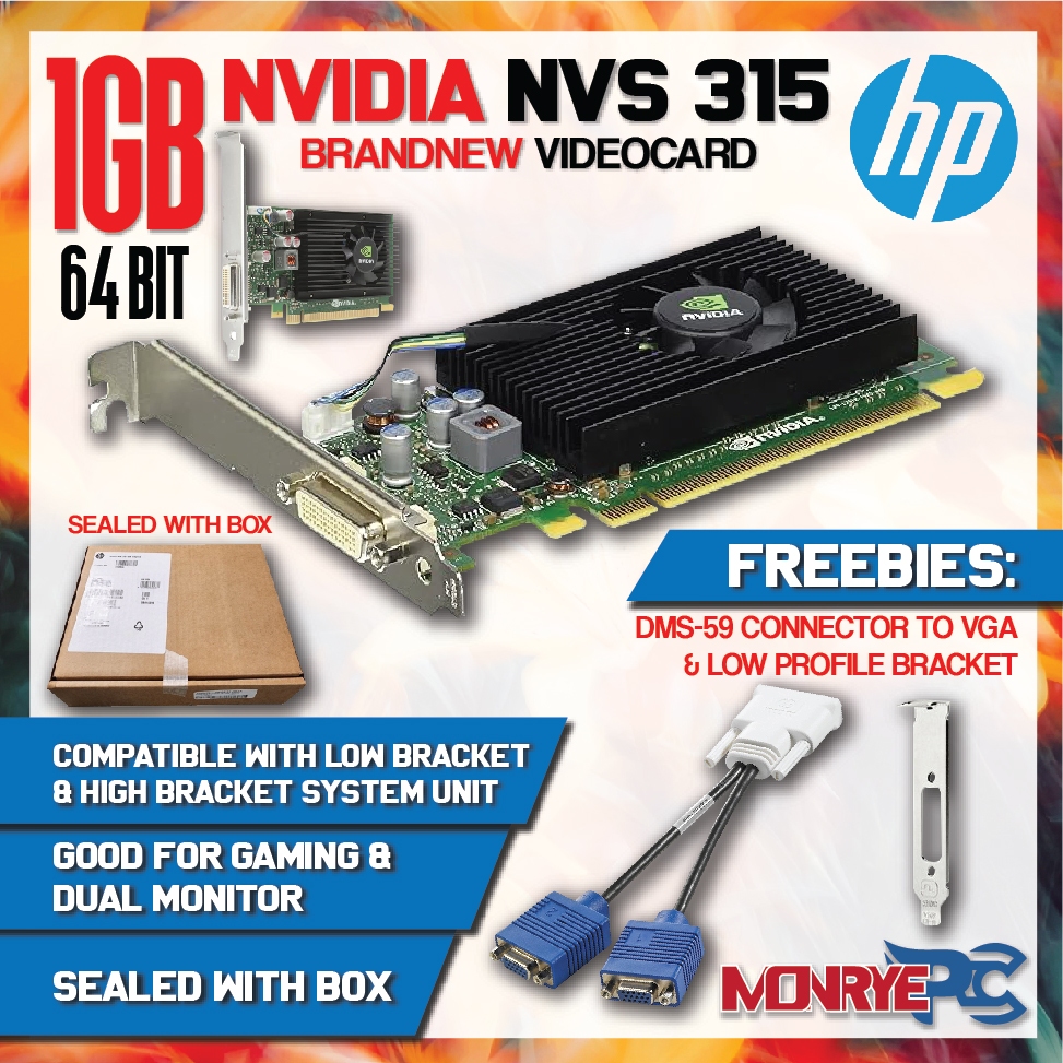 VIDEOCARD - 4GB / 2GB / 1GB / 512GB - LOW PROFILE - GRAPHICS CARD FOR ...