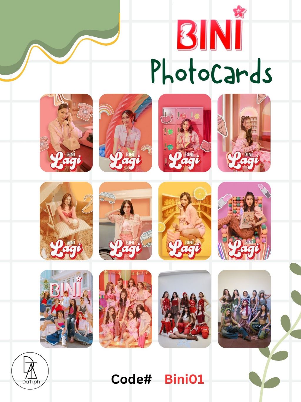 Bini Photocards Collection | Shopee Philippines