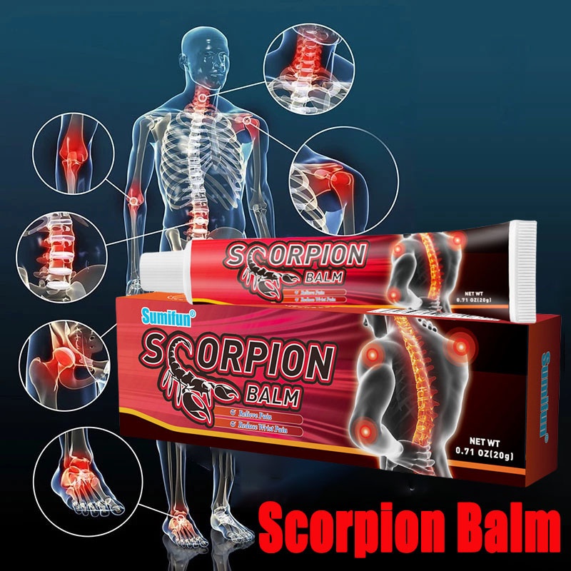 Scorpion balm Tendonitis Arthritis Treatment Ointment Hand Wrist Cream ...