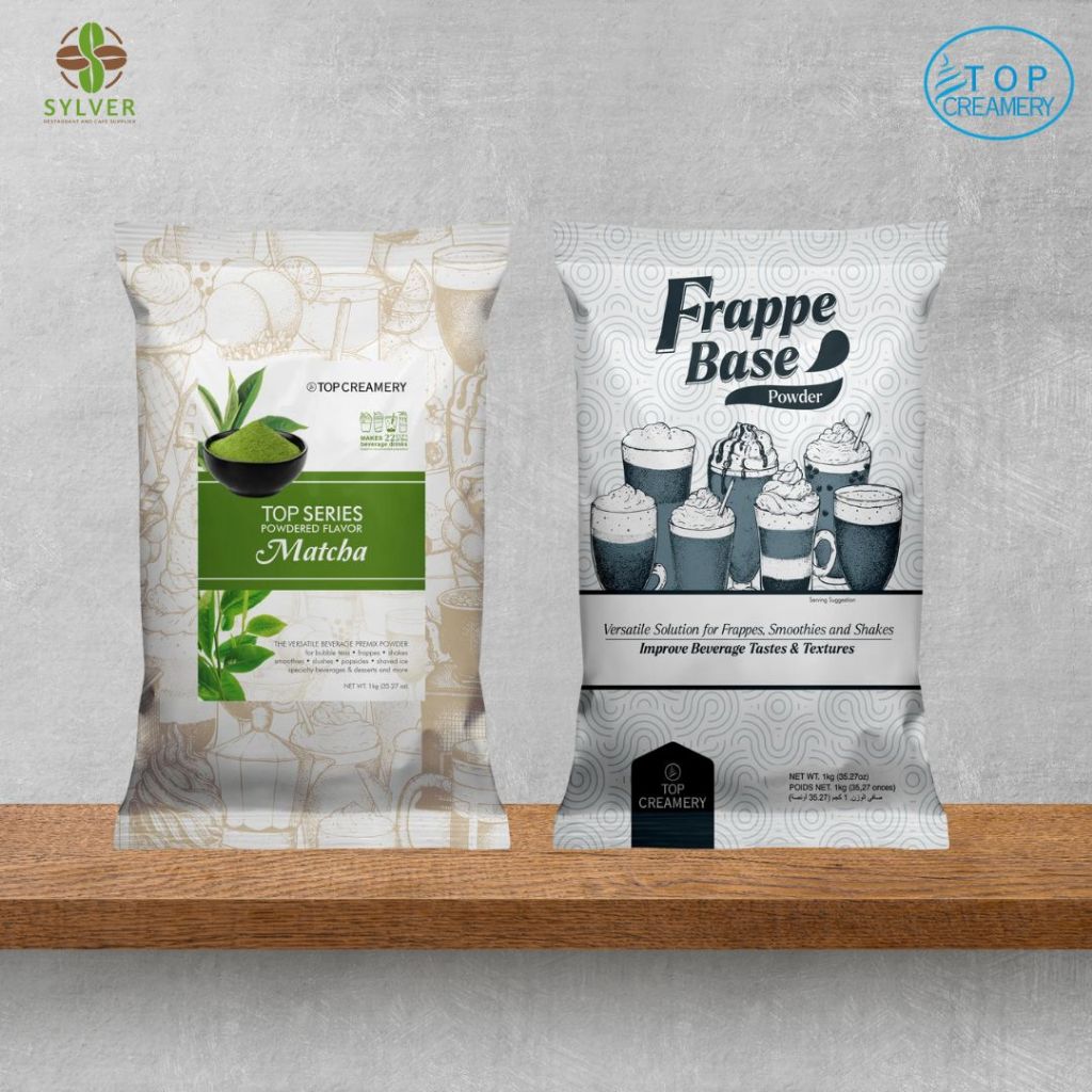 Top Creamery Powders (Frappe Base, Matcha) 1KG | Shopee Philippines