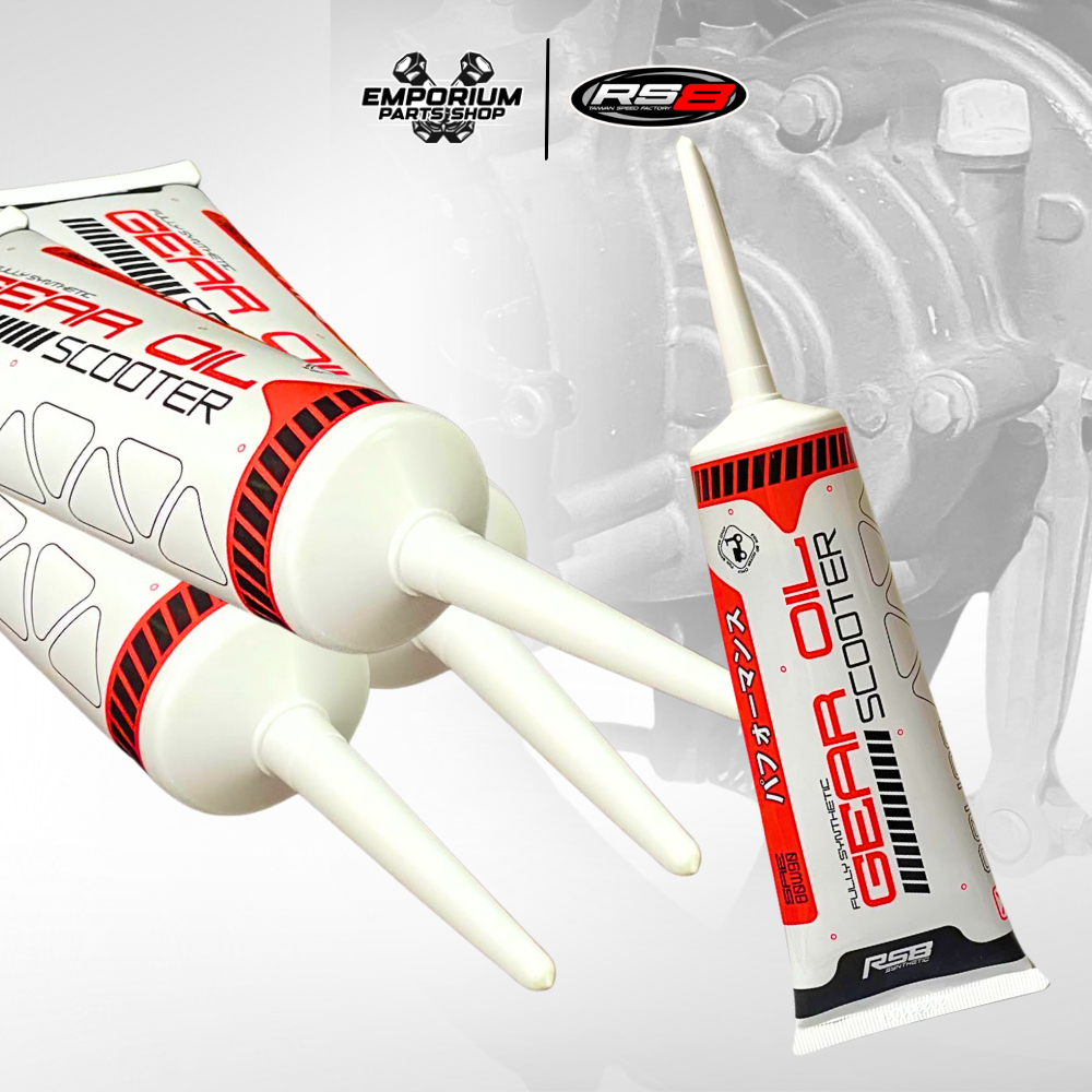 RS8 Sooter Gear Oil 120ml (80W-50 MA 100% synthetic) | Shopee Philippines