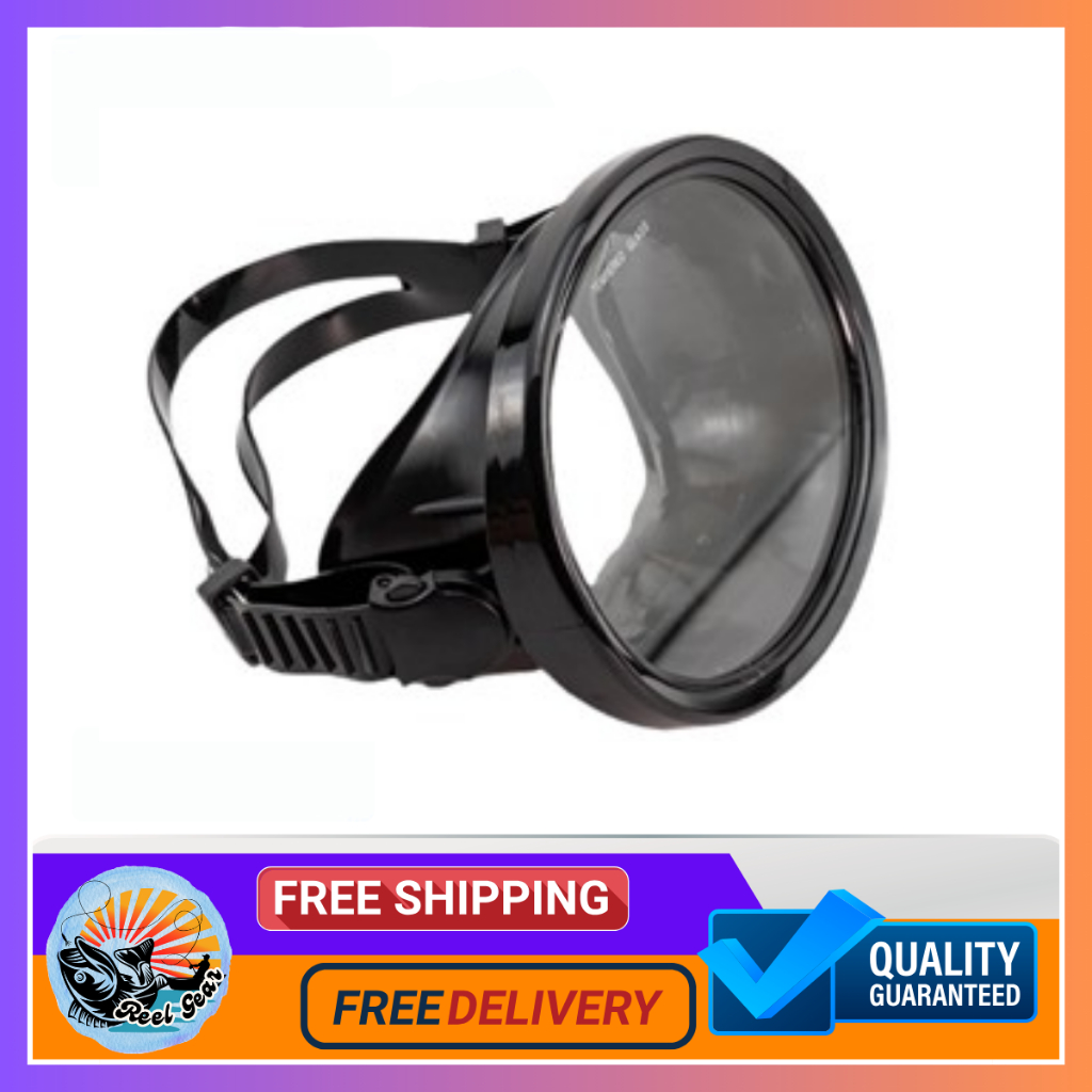Snorkeling Mask 180 Degree Wide View Diving Mask Oval Oval Frameless ...