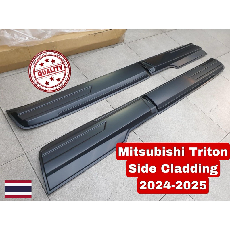 Mitsubishi Triton Side Cladding 2024-2025 (Thailand Made) | Shopee ...