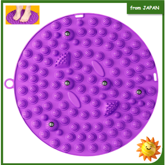 Wawalag Tsubo Rhythm Foot Reflexology Mat, Shiatsu Board, Foot Massage ...
