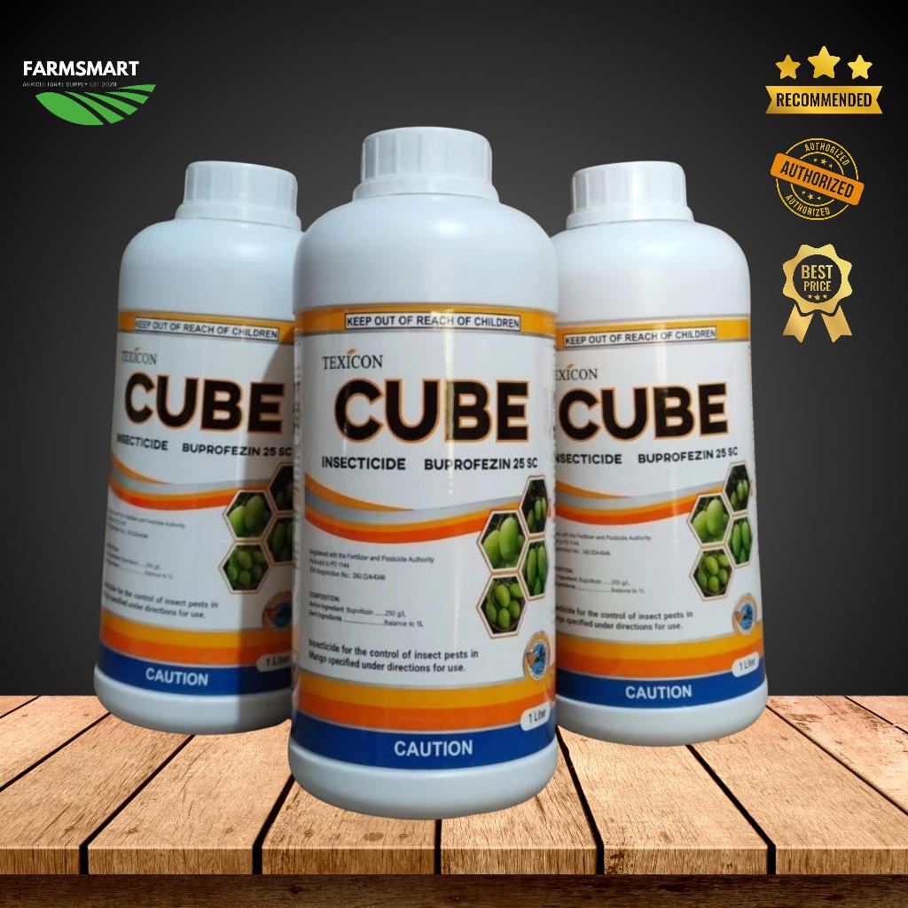 Cube Insecticide - Liter / Buprofezin 25SC / Like Applaud, Bupro, Lauda ...